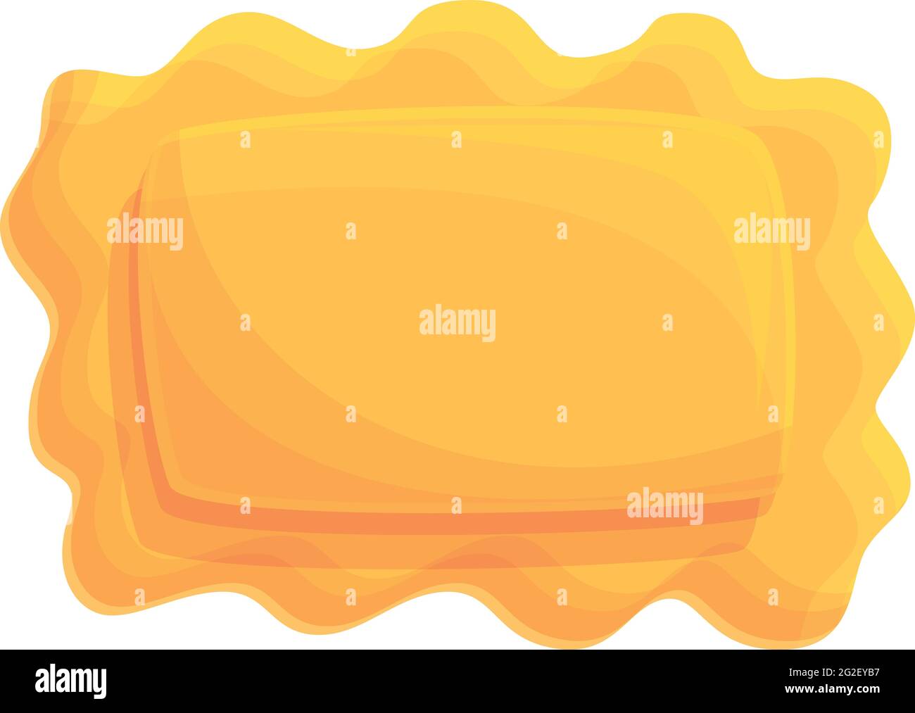 Fried ravioli icon. Cartoon of Fried ravioli vector icon for web design ...