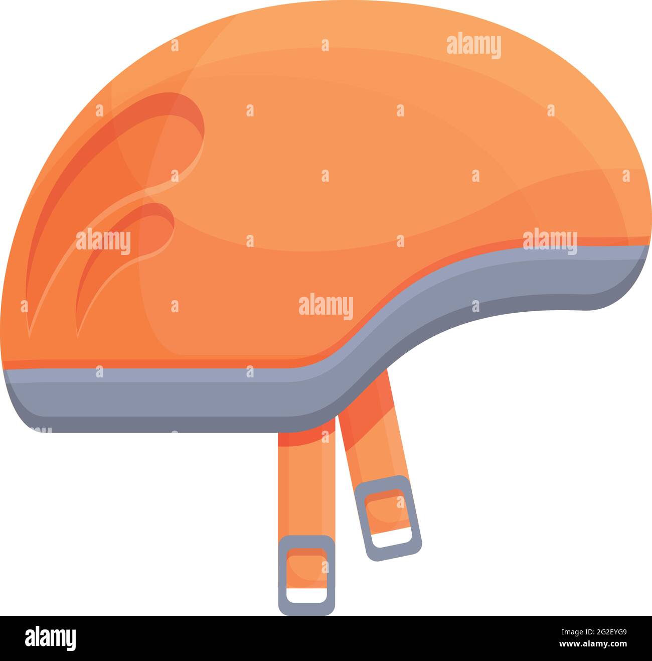 Protective helmet for cyclist icon. Cartoon of Protective helmet for ...