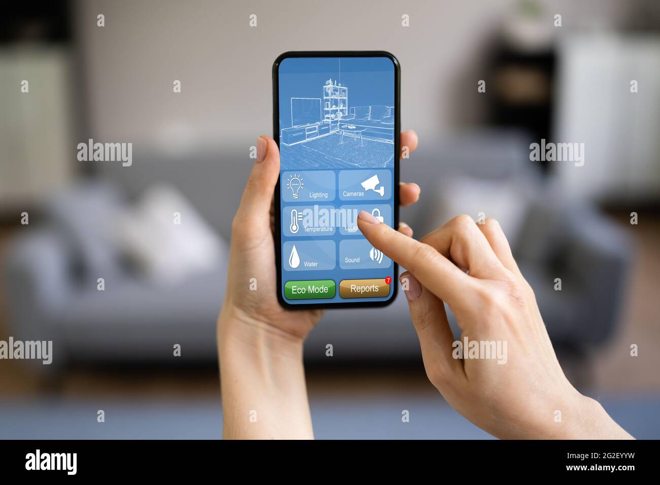Smart house technology hi-res stock photography and images - Alamy