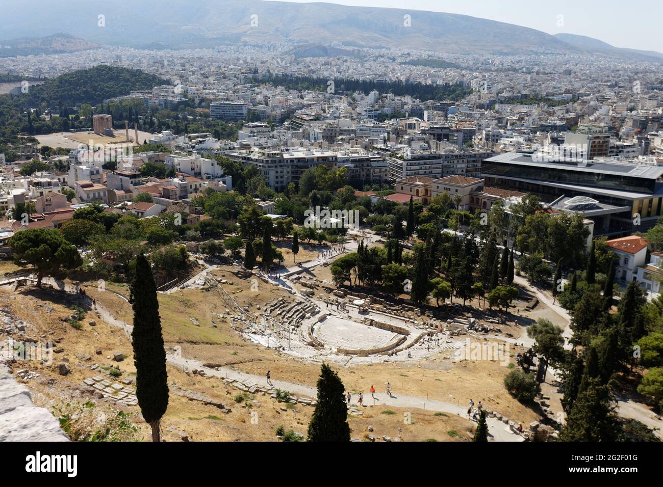 Theatre of Dionysus Eleuthereus - Acropolis of Athens - Athens Greece ...