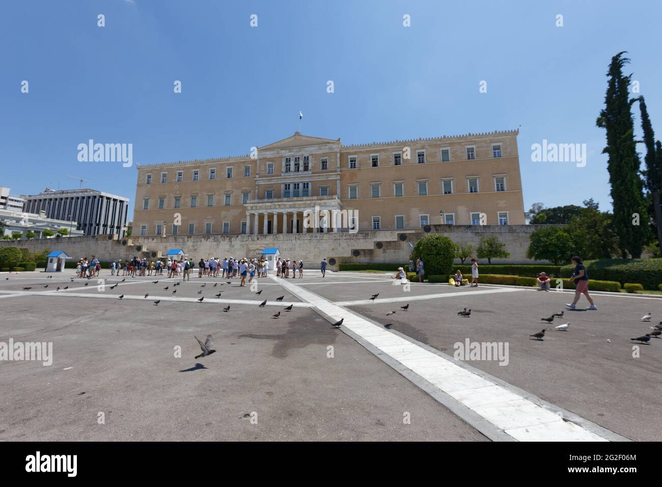 Greek Parliament Building - Athens Greece Stock Photo - Alamy