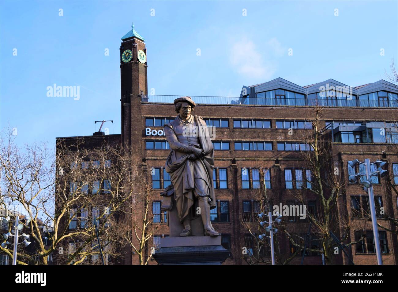 Rembrandtplein, Rembrandt Square, Amsterdam, Netherlands Stock Photo ...