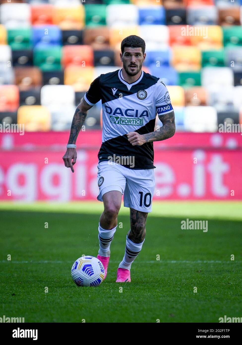 Rodrigo De Paul (Udinese) in action portrait during Udinese Calcio ...