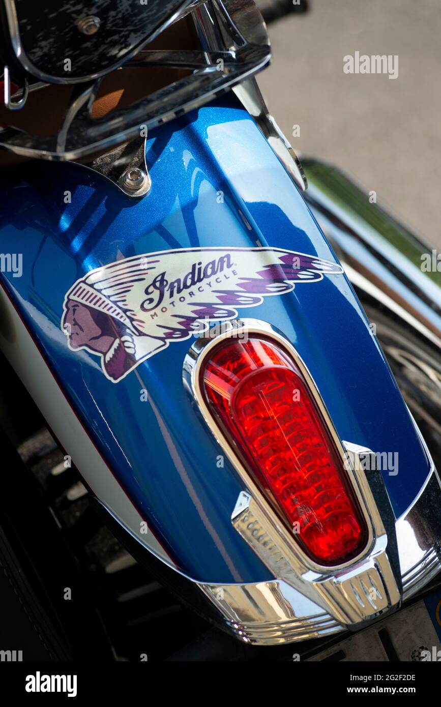 Indian head logo hi-res stock photography and images - Alamy