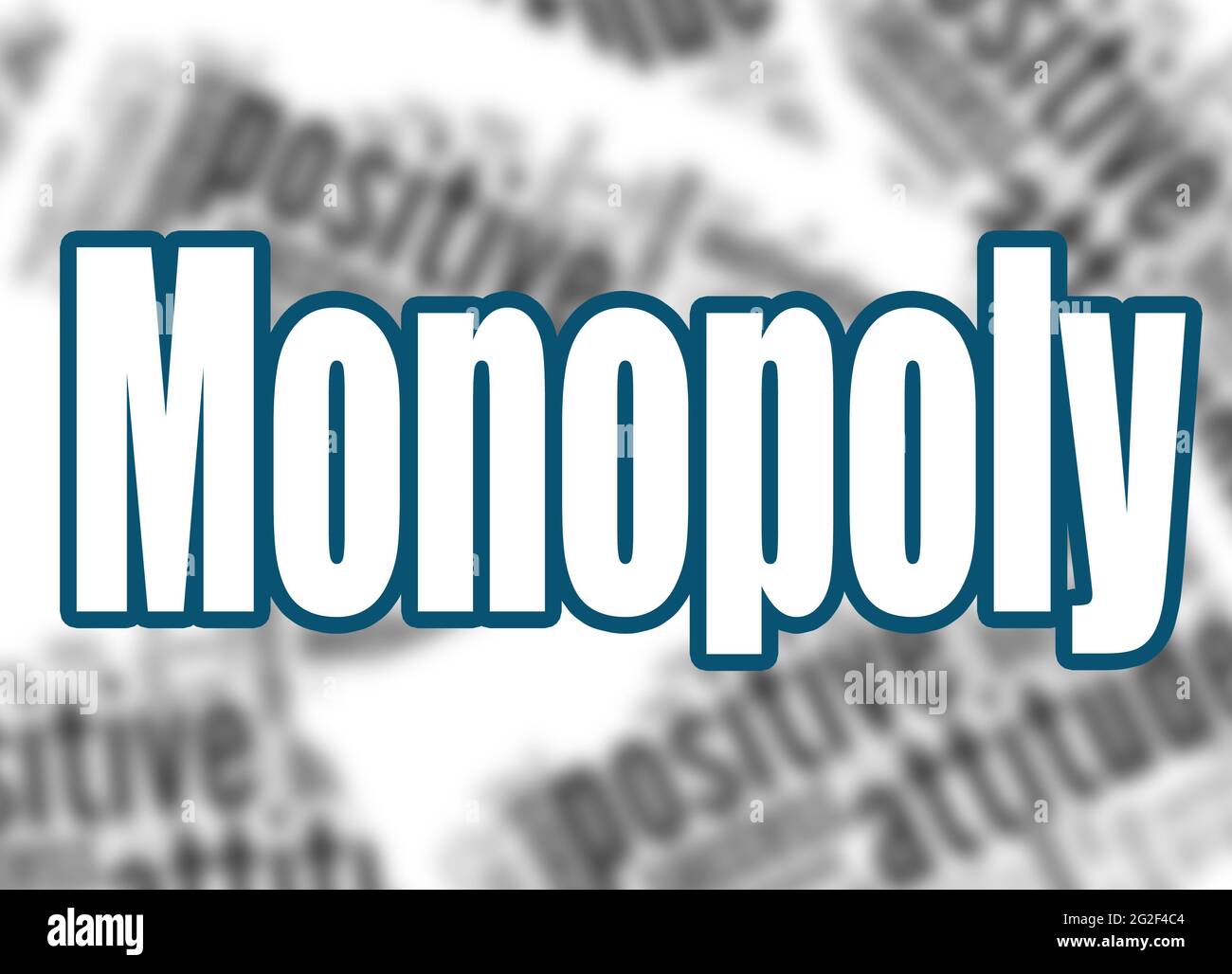 Monopoly word with word cloud background, 3D rendering Stock Photo - Alamy