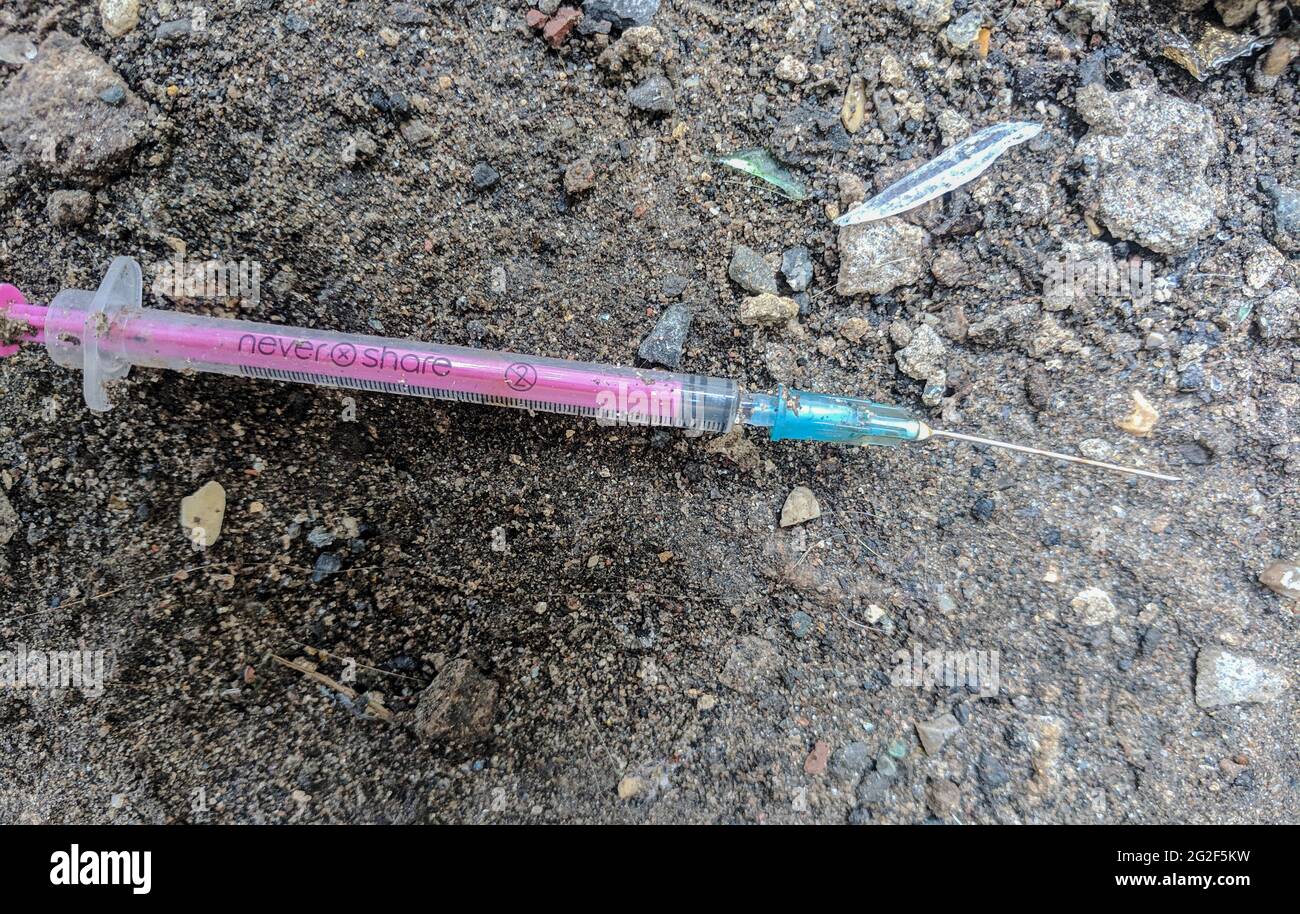 Drug abuse street hi-res stock photography and images - Alamy