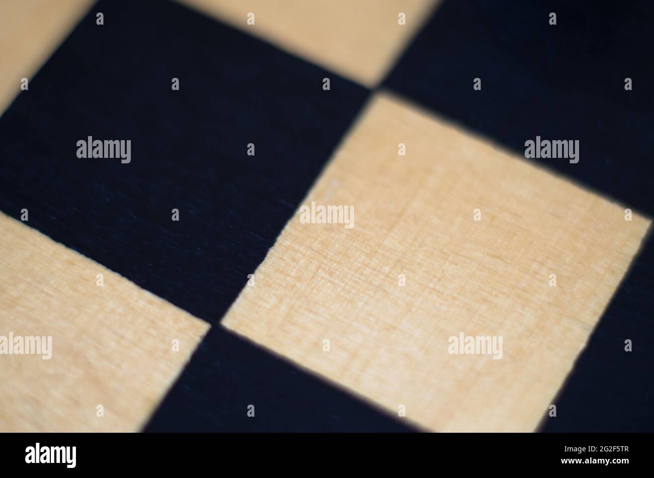 Chess board close up. Black and white checkerboard square Stock Photo ...