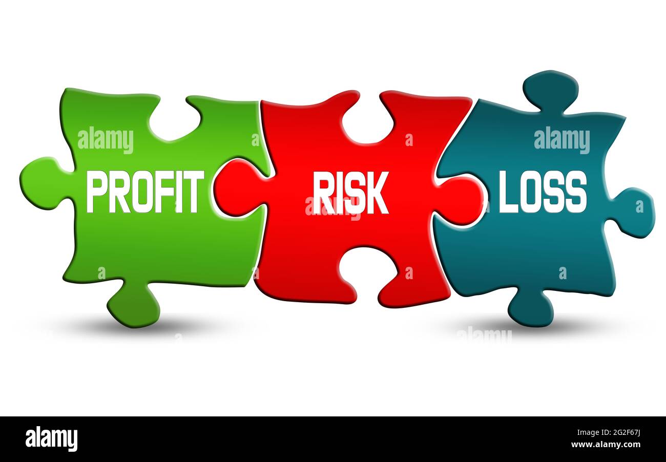 Risk profit loss crossword puzzle hi-res stock photography and images ...
