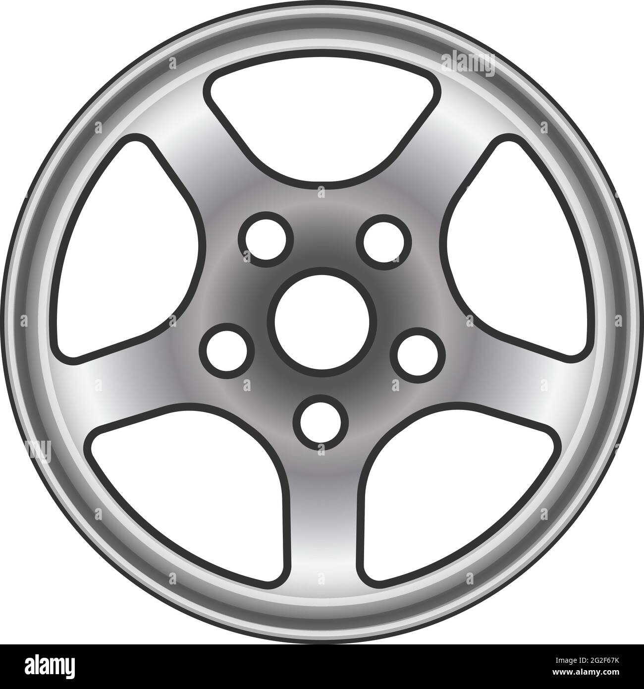 Car wheel icon, cartoon style Stock Vector Image & Art - Alamy
