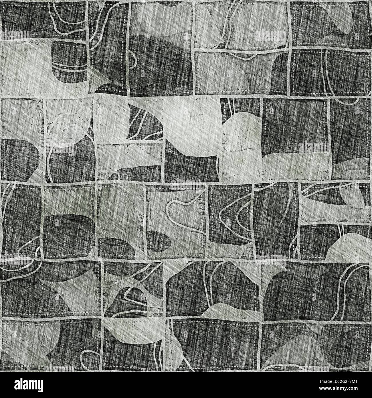 Seamless hand drawn pencil sketch pattern for surface print Stock Photo ...