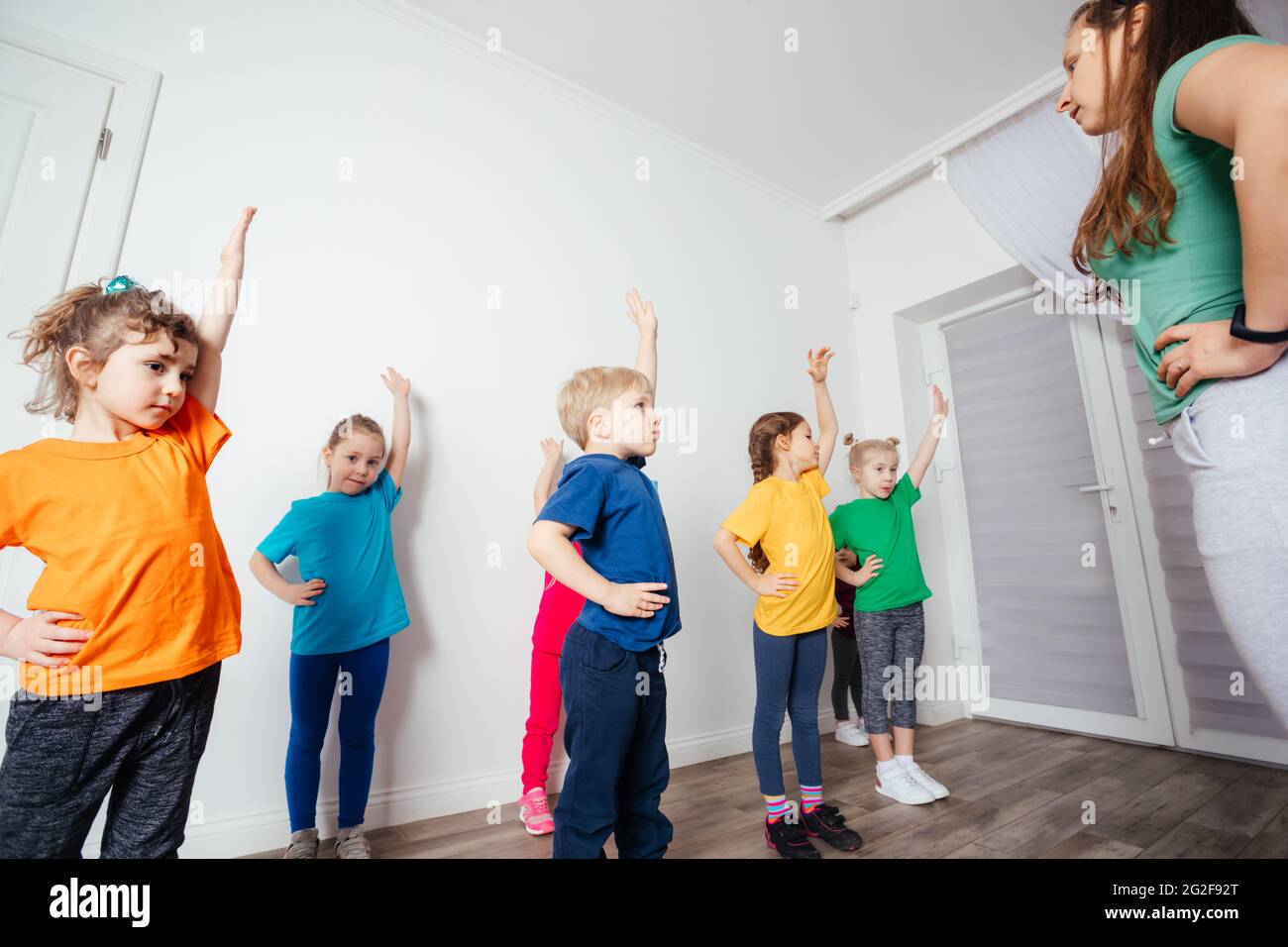 Kindergarten class active hi-res stock photography and images - Alamy
