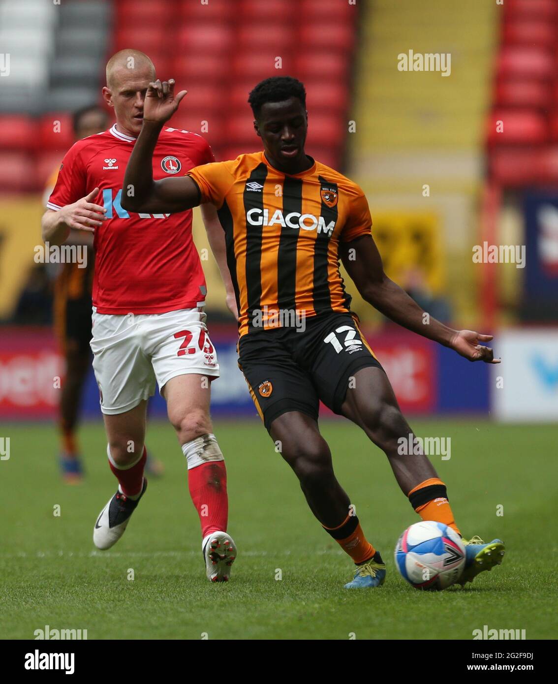 Hull City's Josh Emmanuel in action during the Sky Bet League One match ...