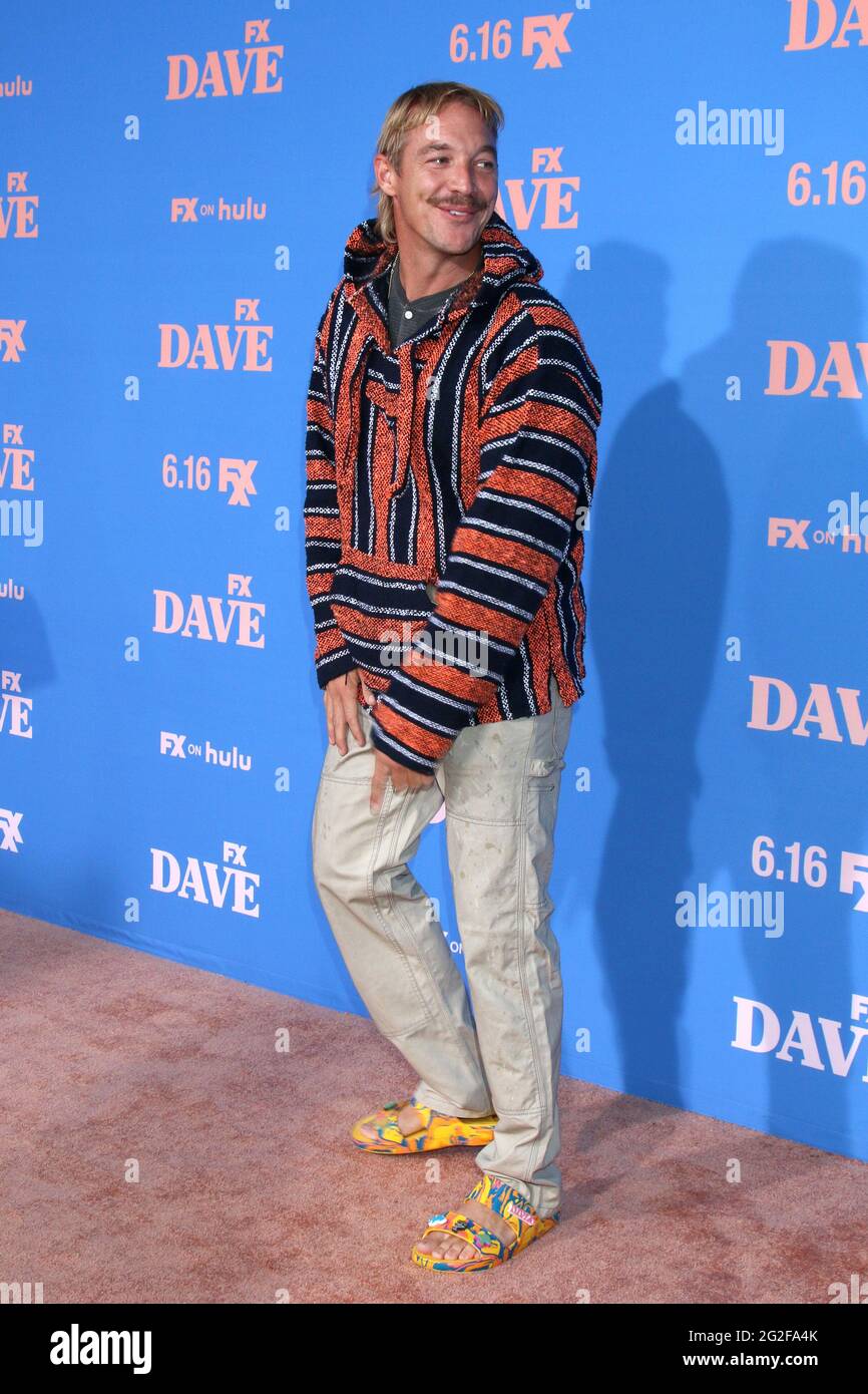 LOS ANGELES - JUN 10: Diplo at the "Dave" Season Two Premiere Screening ...