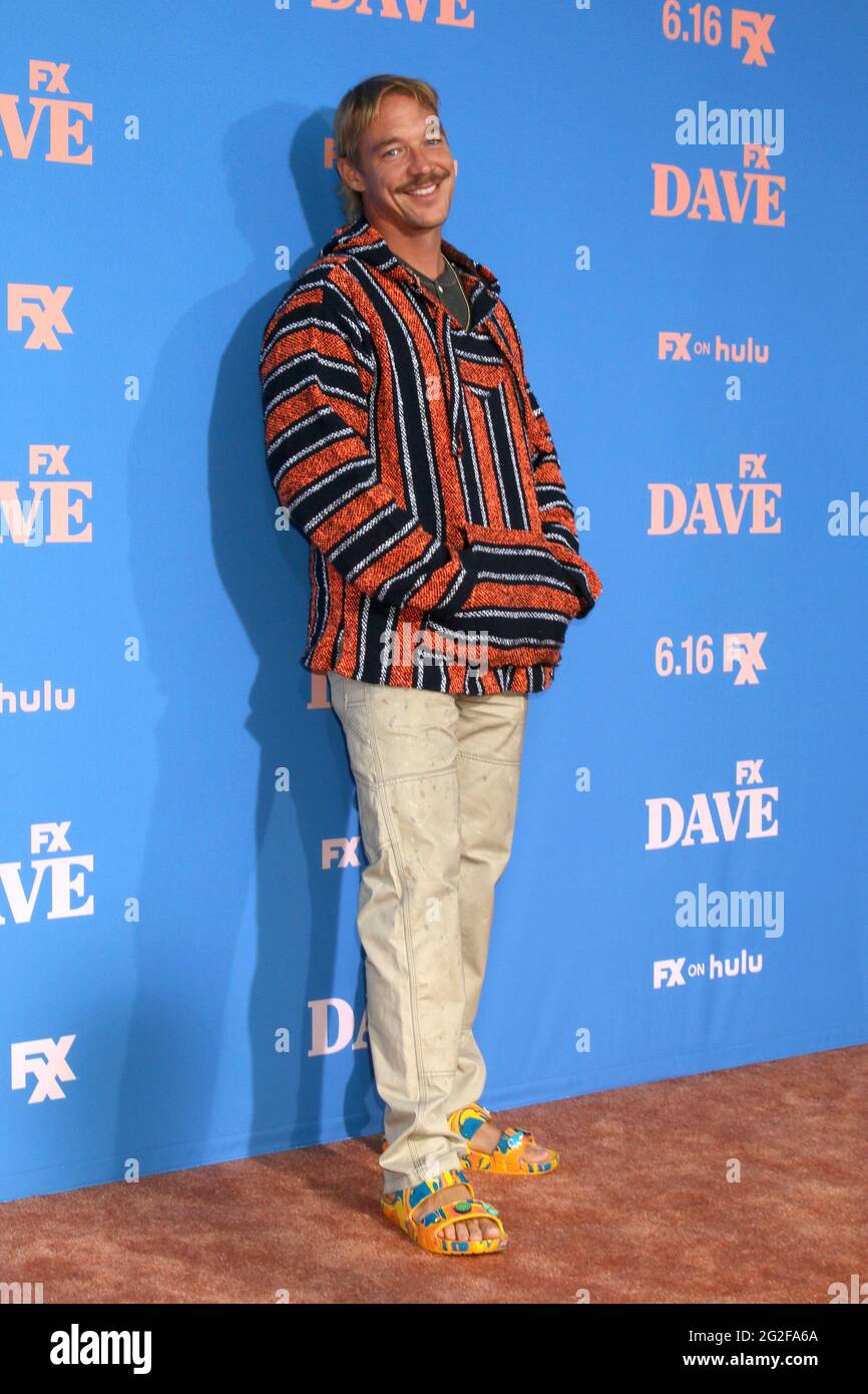 LOS ANGELES - JUN 10: Diplo at the "Dave" Season Two Premiere Screening ...