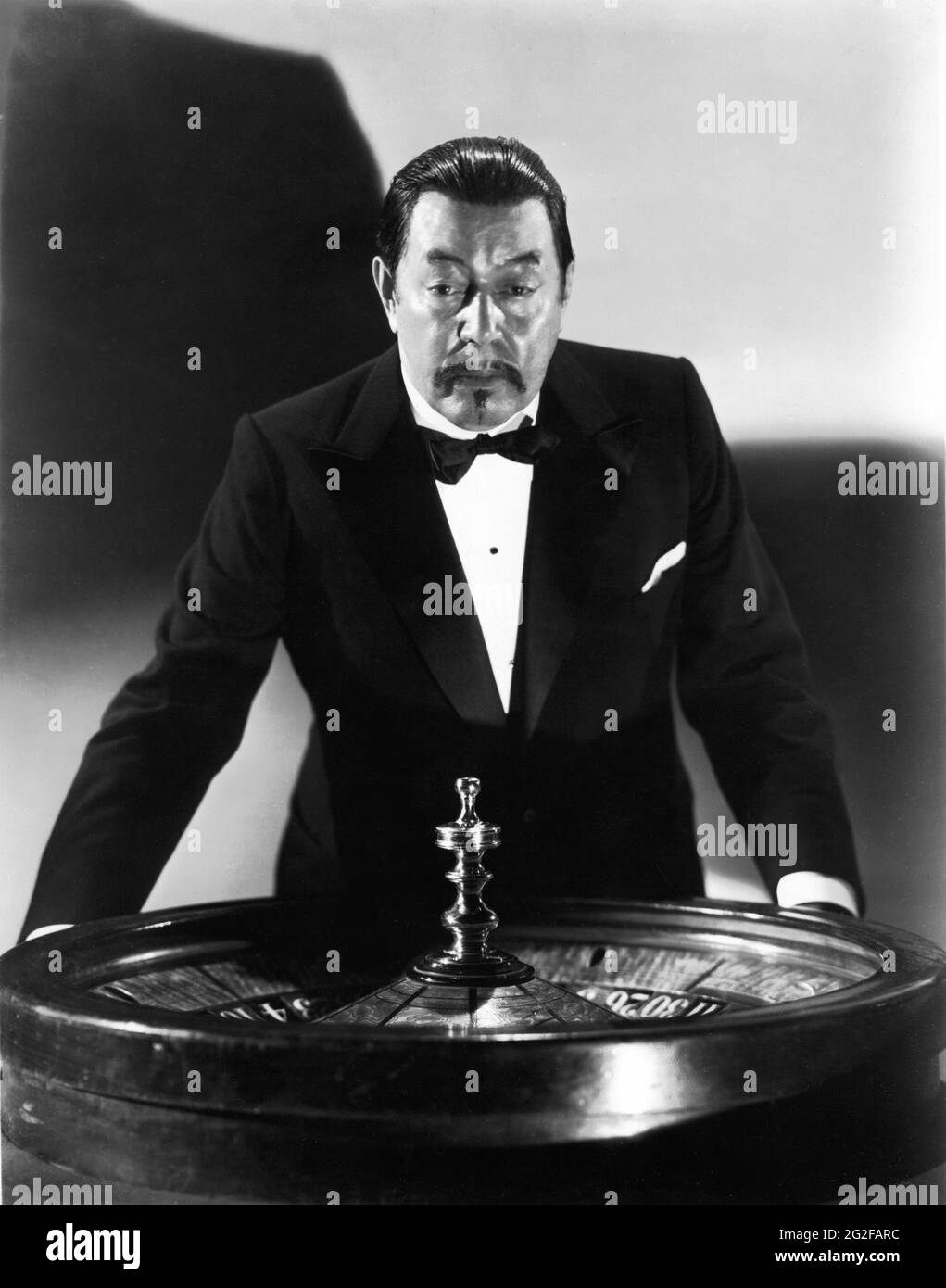 WARNER OLAND Portrait as Charlie Chan in CHARLIE CHAN AT MONTE CARLO ...