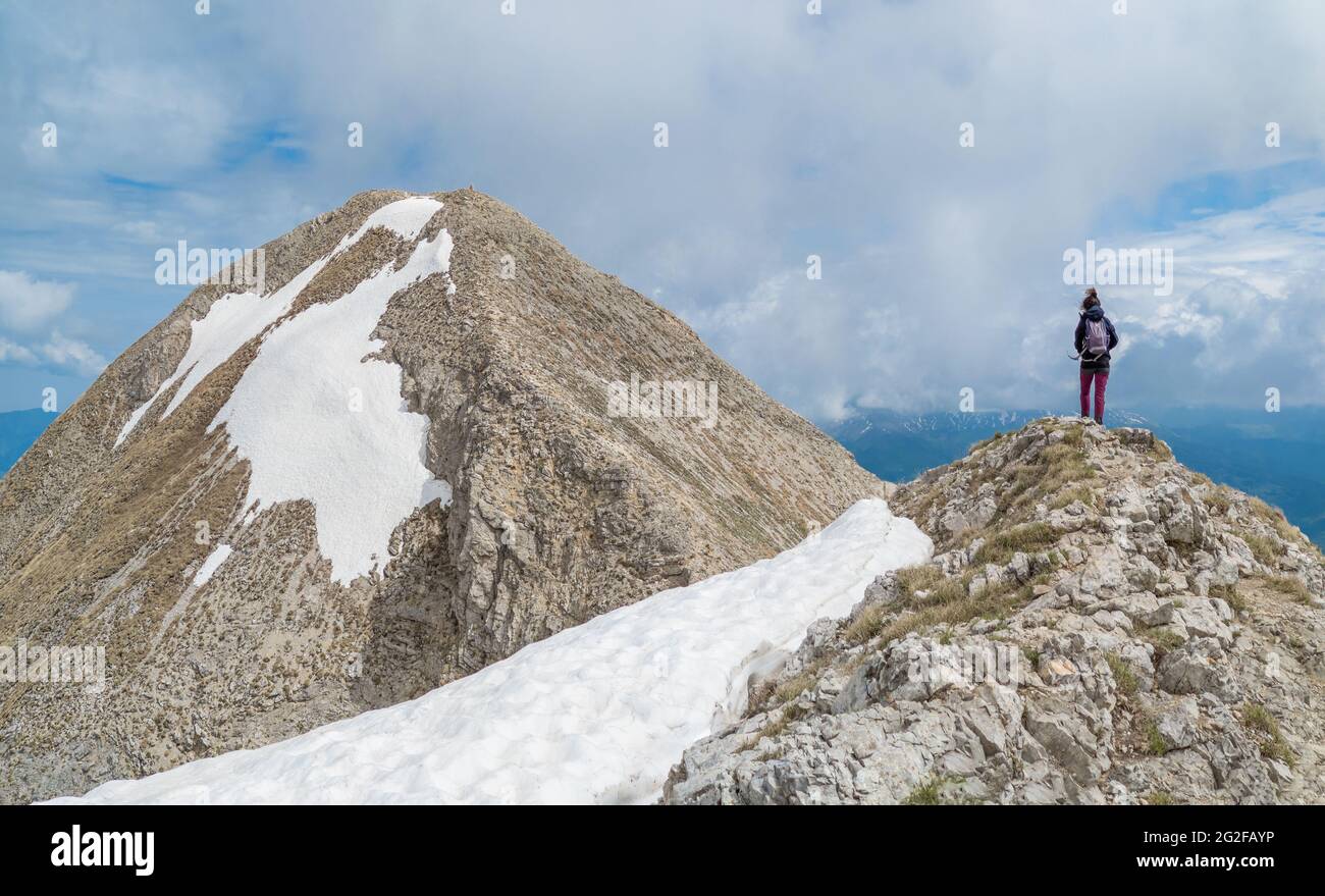 Monte Redentore and Pilato lake (Italy) - The landscape summit of Mount ...