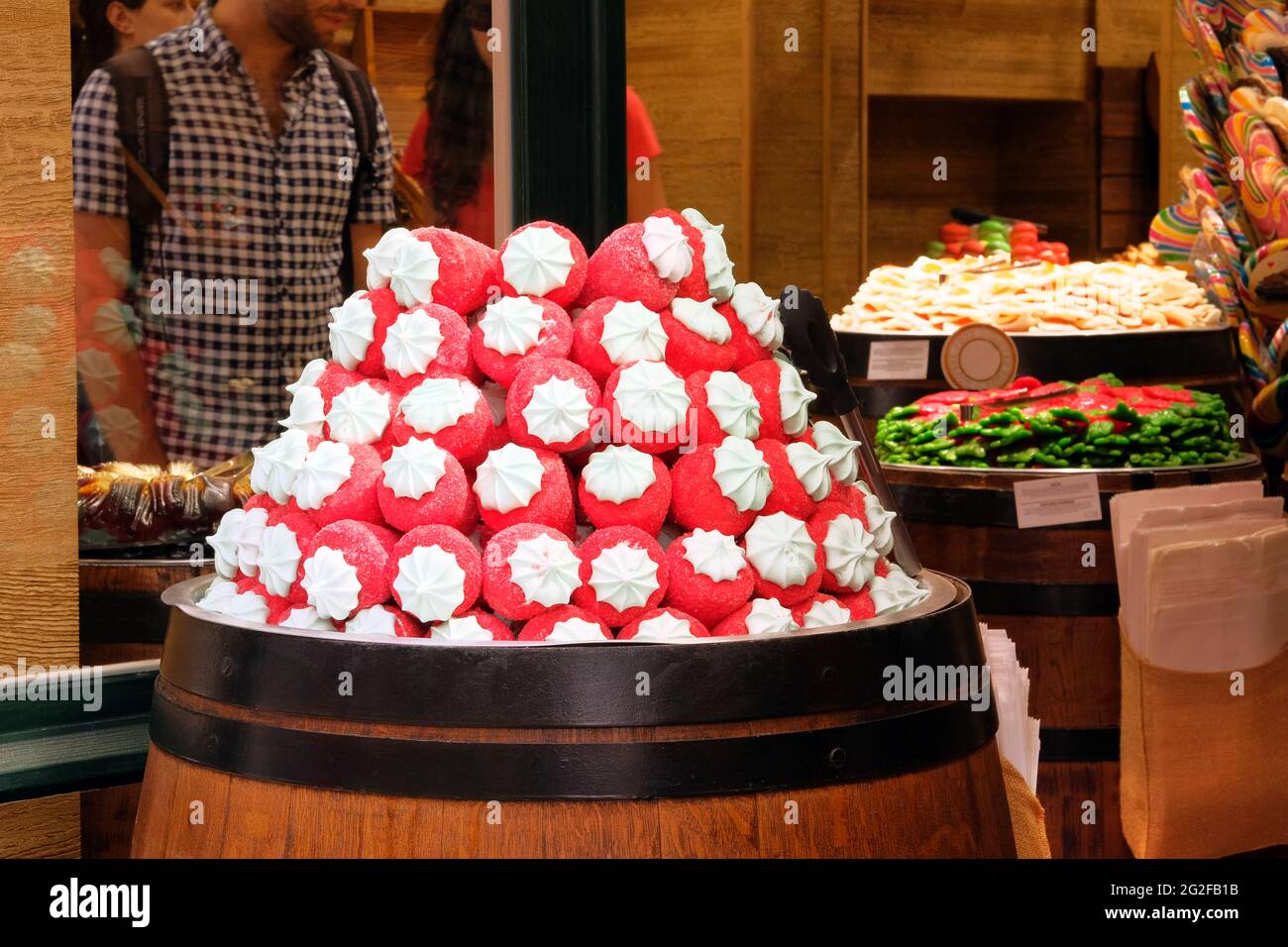 Candy store counter hi-res stock photography and images - Alamy