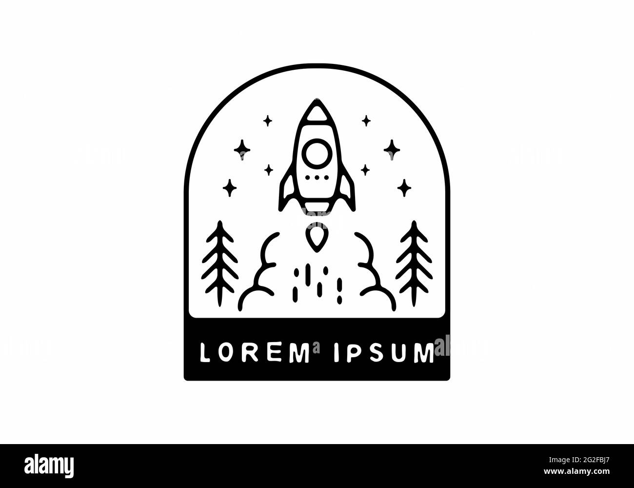 Flying badge Black and White Stock Photos & Images - Alamy