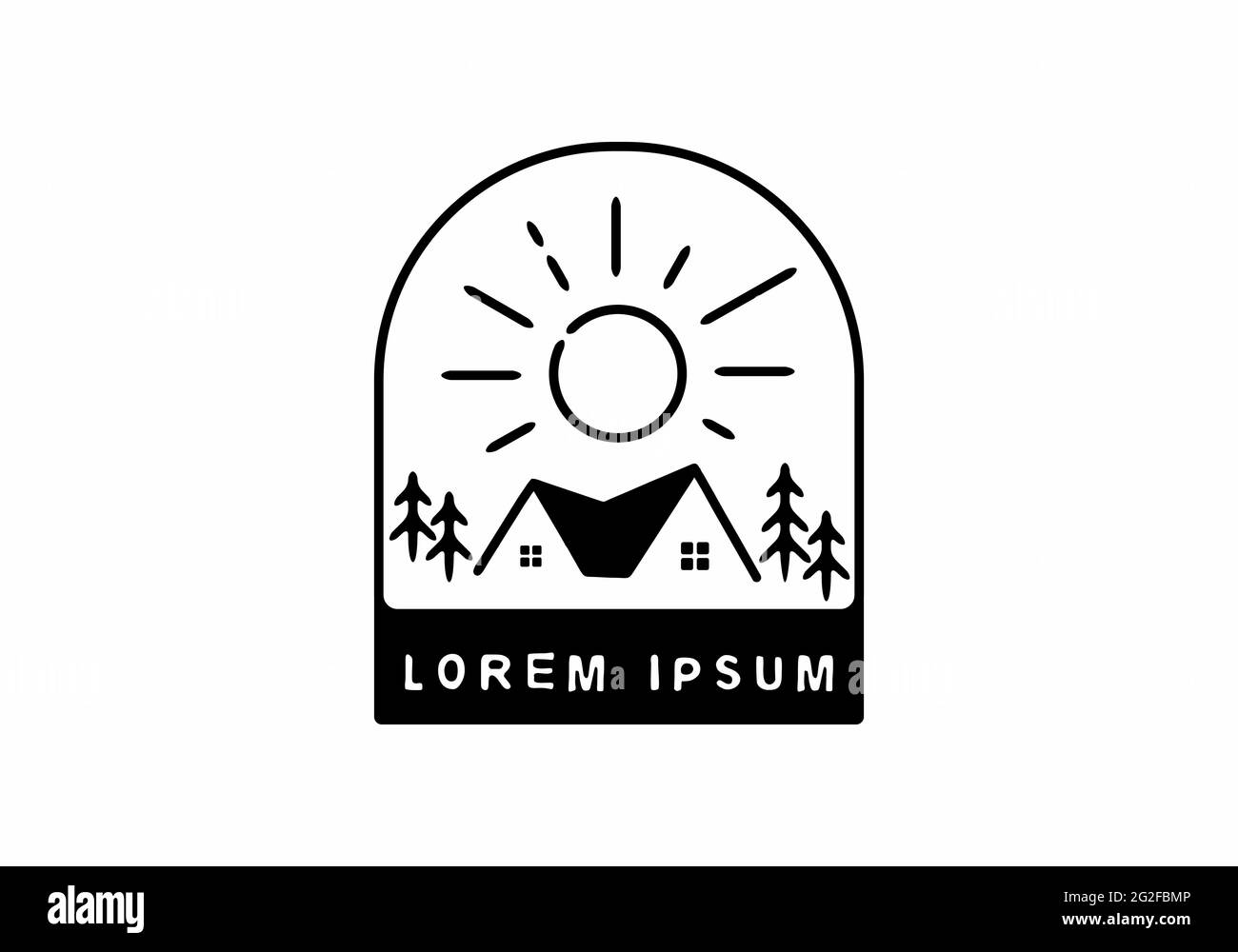 Jungle house modern Cut Out Stock Images & Pictures - Alamy