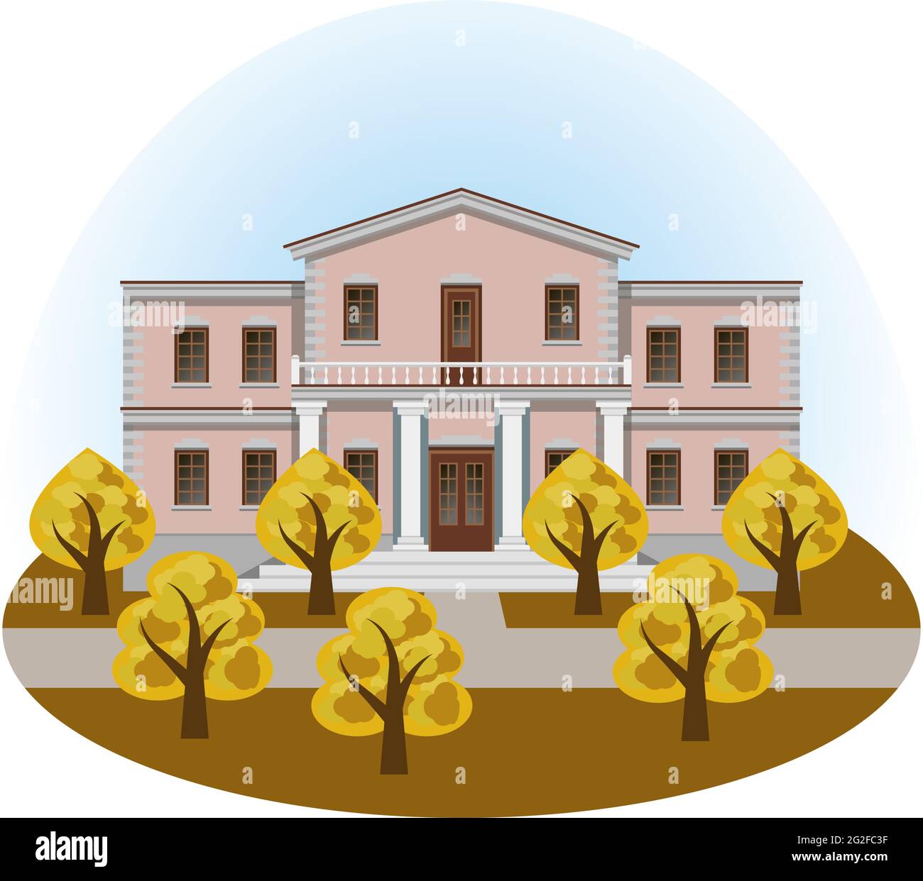 Rich House Clipart