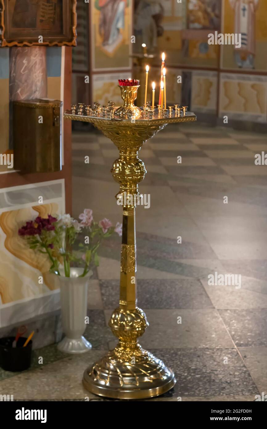 Indoors, day light Front view Stock Photo - Alamy