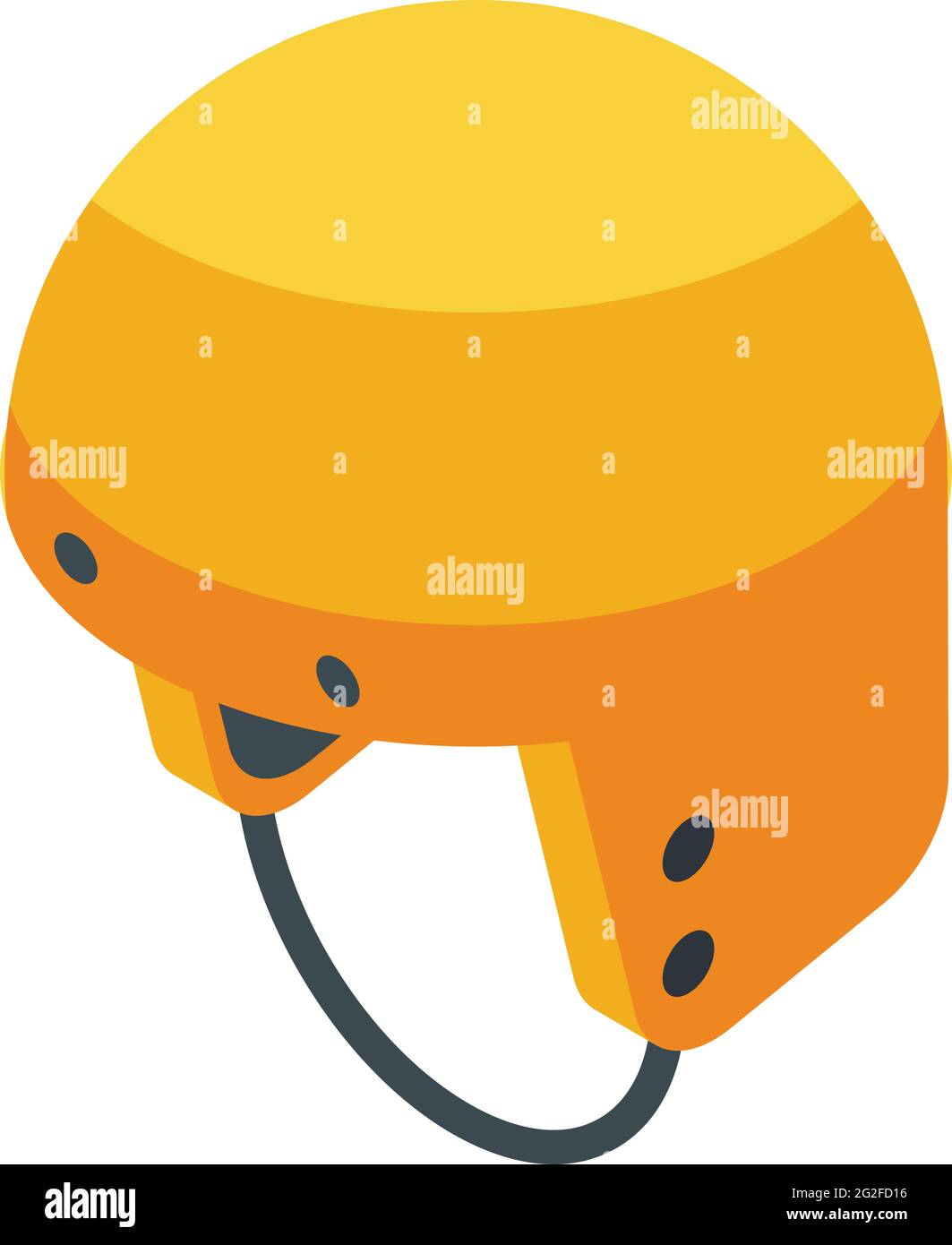 Protective helmet icon. Isometric of Protective helmet vector icon for ...