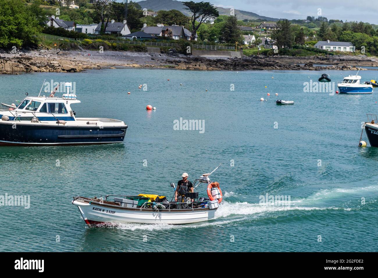 Schull, West Cork, Ireland. 11th June, 2021. On a warm and sunny day a ...