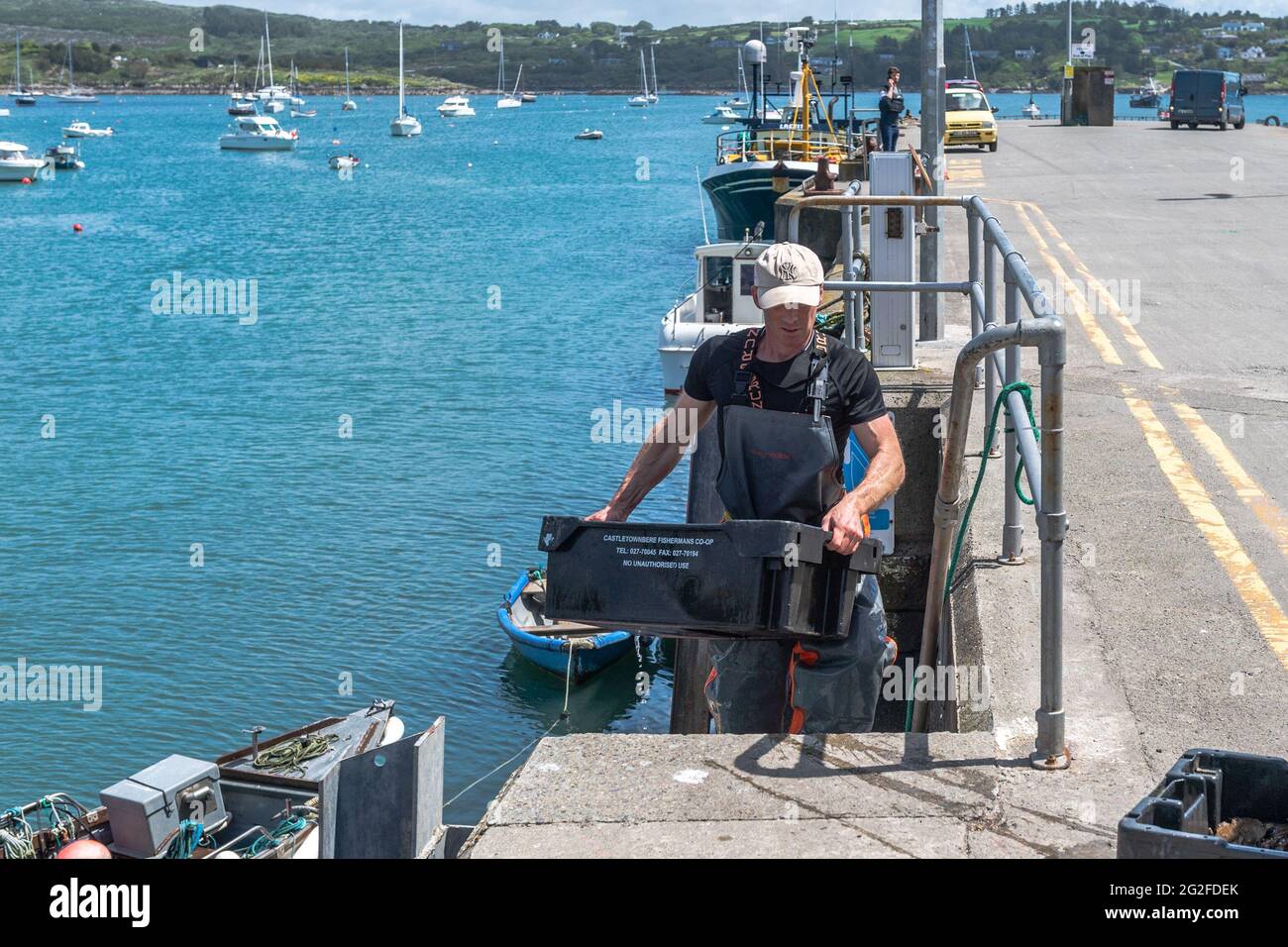 Schull, West Cork, Ireland. 11th June, 2021. On a warm and sunny day a ...