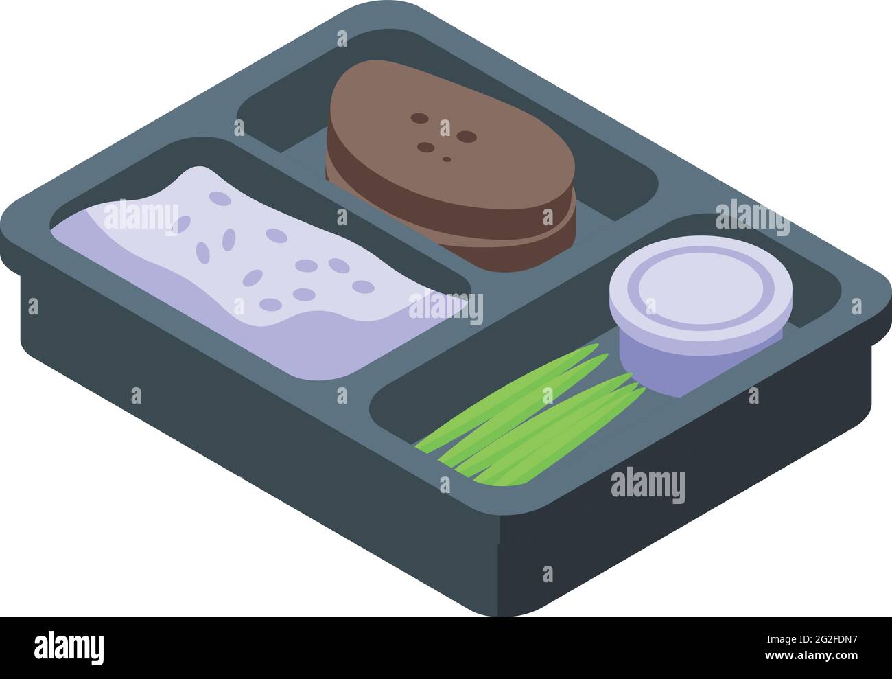 School lunch icon. Isometric of School lunch vector icon for web design ...