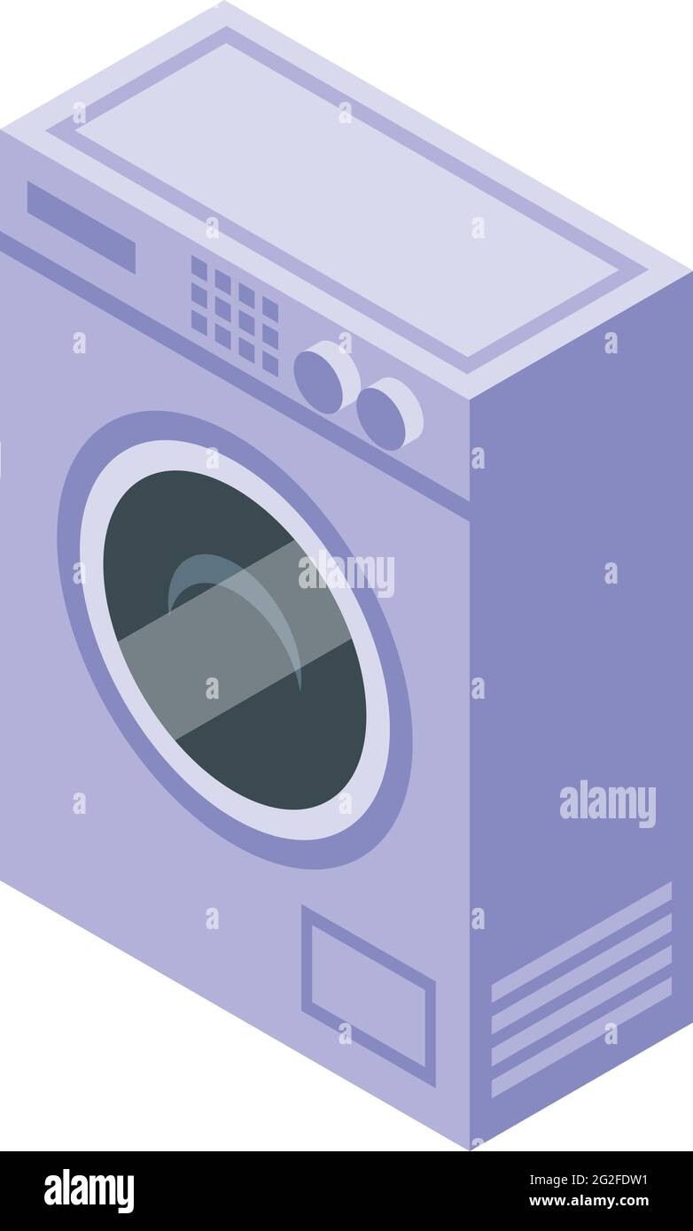 Washer icon. Isometric of Washer vector icon for web design isolated on ...