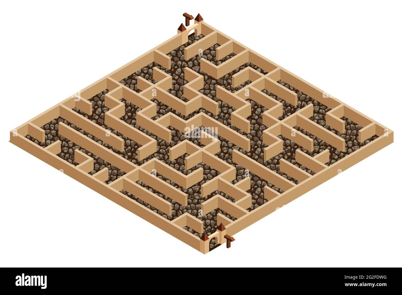 Castle Maze Game