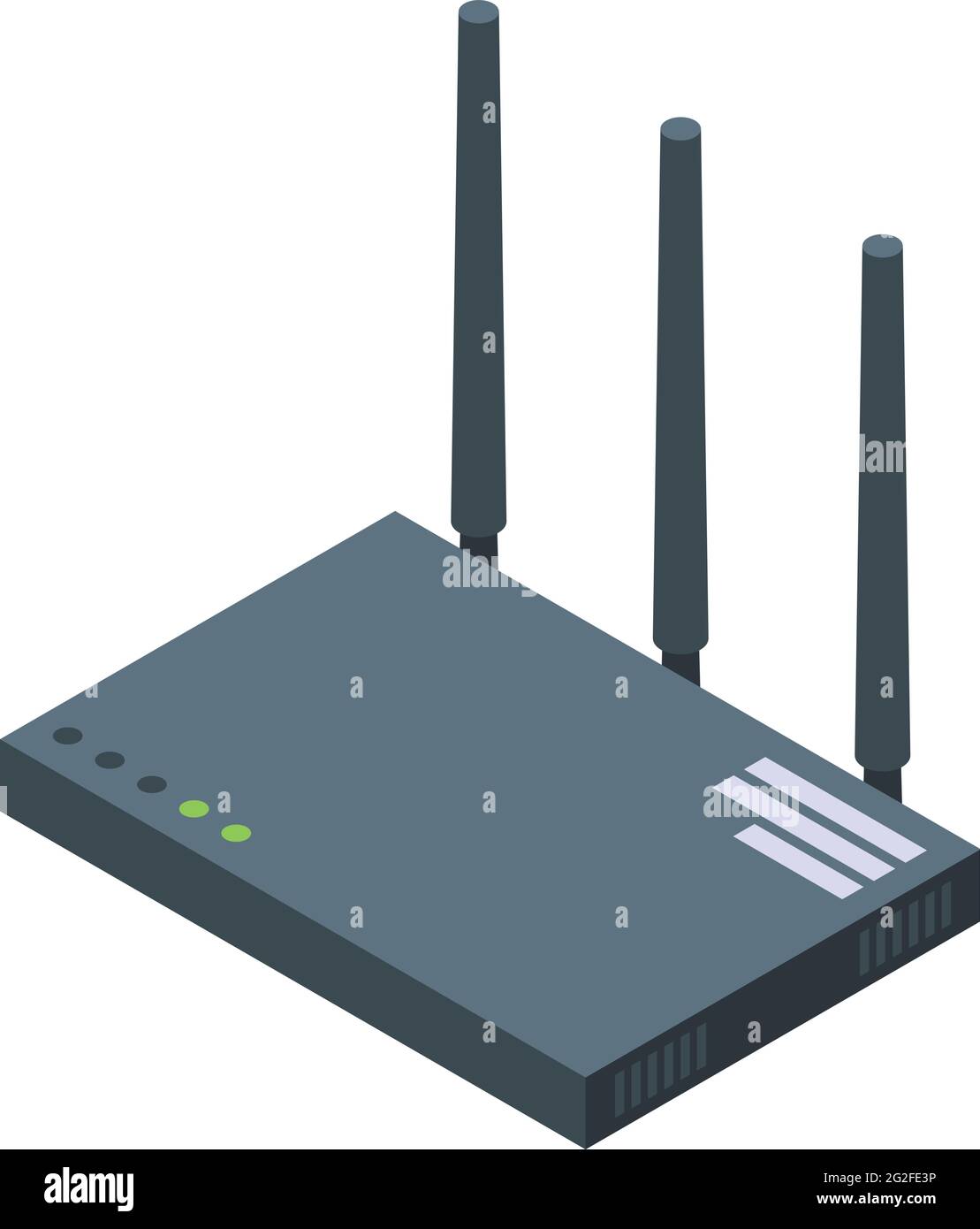 Router icon. Isometric of Router vector icon for web design isolated on ...