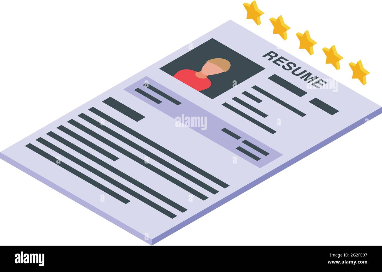 Human resources profile icon. Isometric of Human resources profile ...