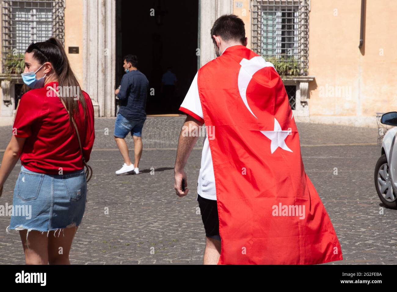 Turkish boys at Piazza di Pietra in Rome (Photo by Matteo Nardone ...