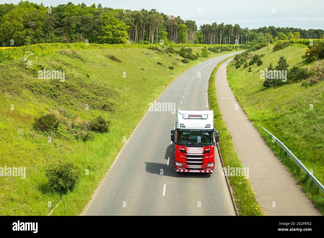 Motorway embankment hi-res stock photography and images - Alamy