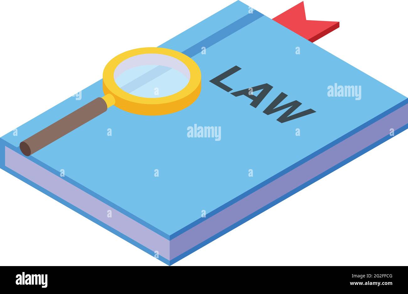 Consumer rights law icon. Isometric of Consumer rights law vector icon ...