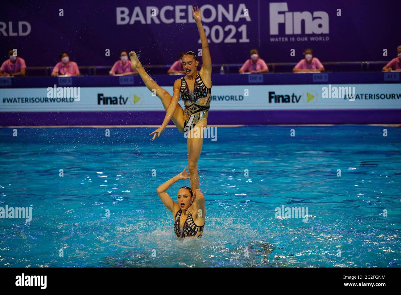 Artistic Swimming Team Italy High Resolution Stock Photography and ...
