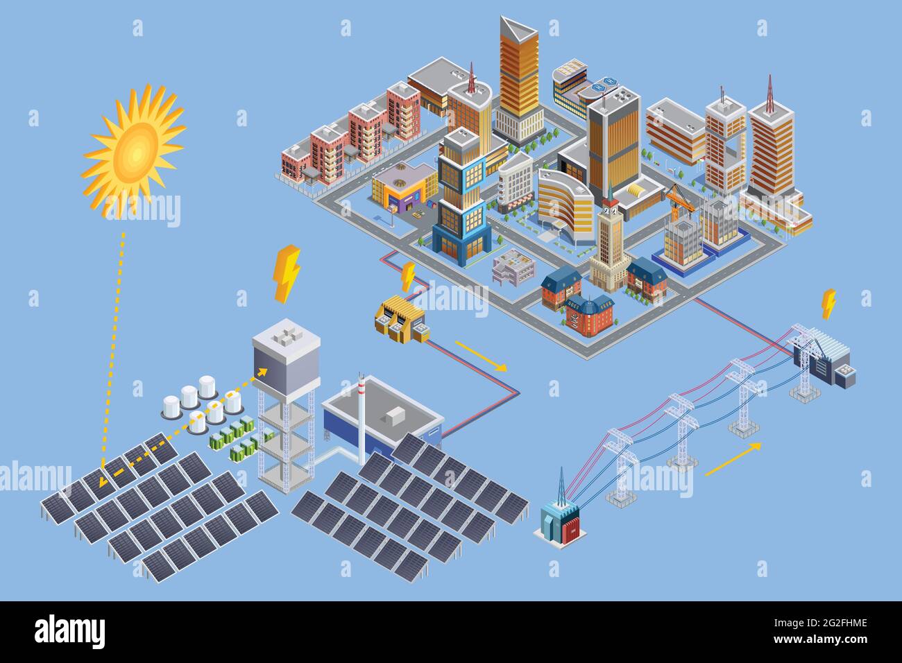 Solar Plates Stock Vector Images - Alamy