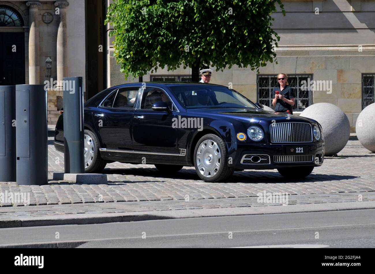 Copenhagen, Denmark. 08 June 2021, H.M.The Queen Margrethe II of ...