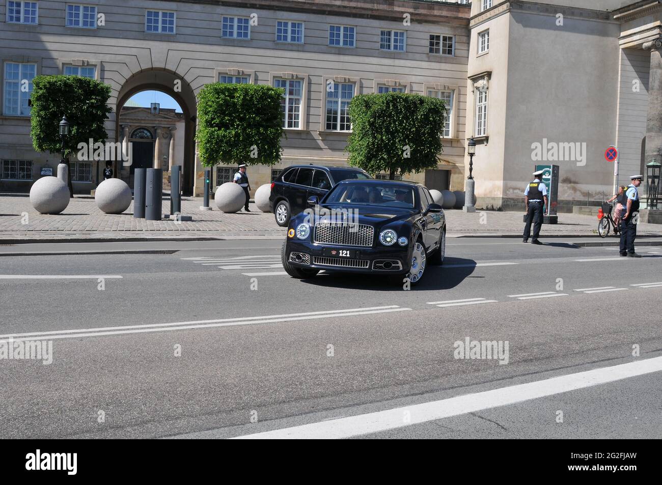 Copenhagen, Denmark. 08 June 2021, H.M.The Queen Margrethe II of ...