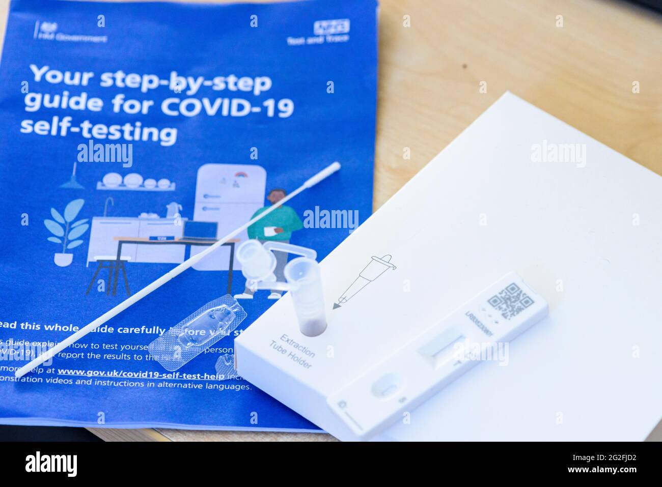 Nhs lateral flow tests hi-res stock photography and images - Alamy