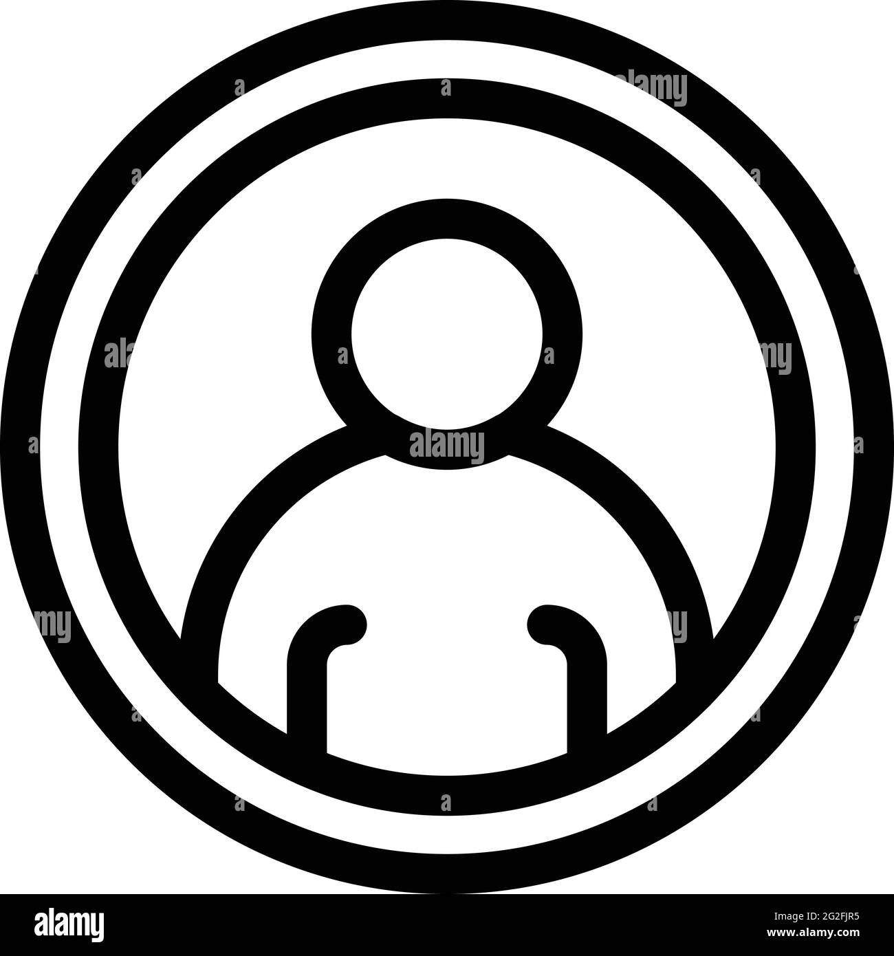 Anonymous business icon. Outline Anonymous business vector icon for web ...