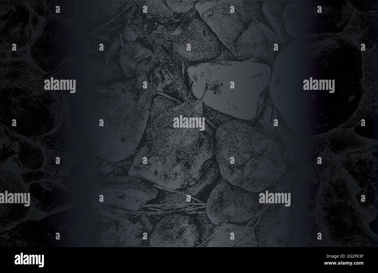 Luxury black metal gradient background with distressed stones, rocks ...