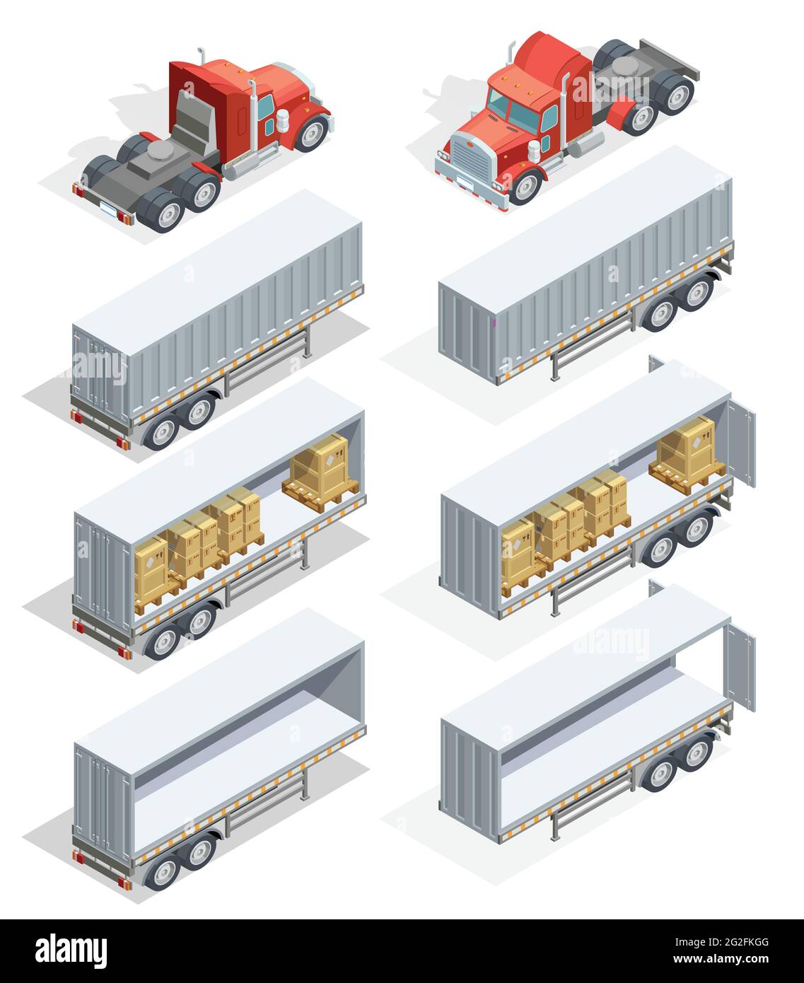 Truckload Vector Vectors High Resolution Stock Photography and Images ...