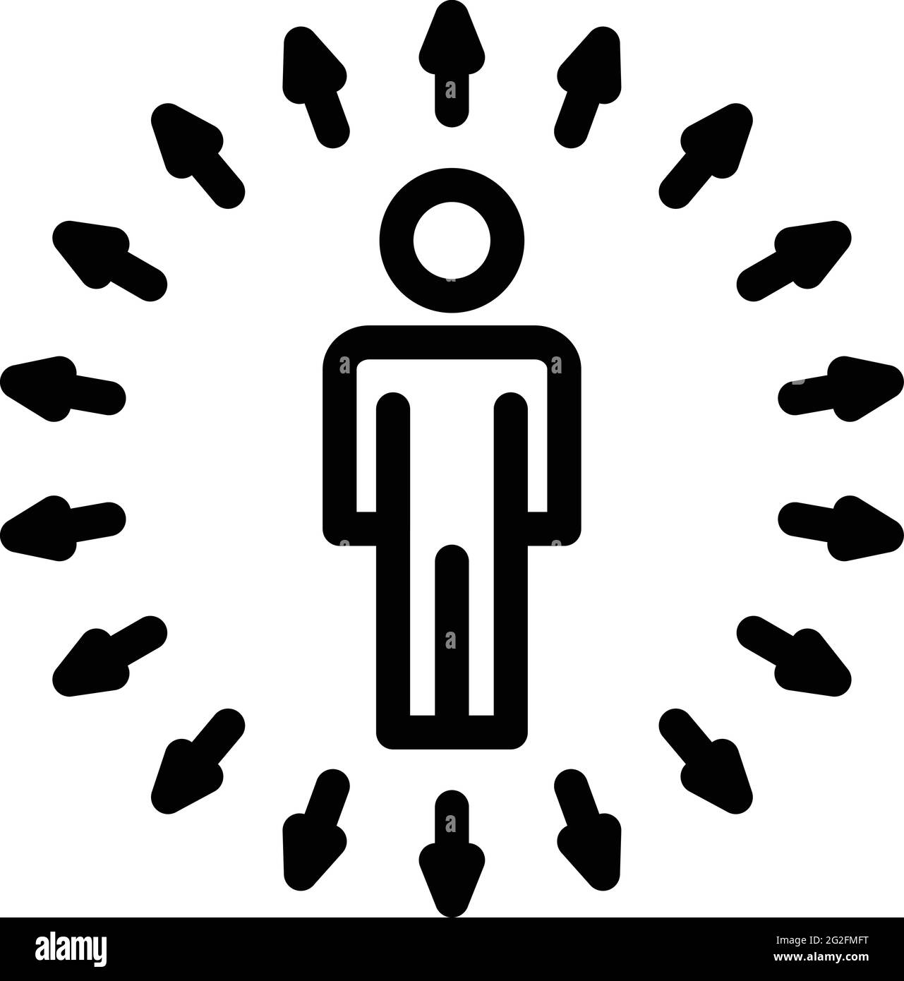 Colleague interview icon. Outline Colleague interview vector icon for ...