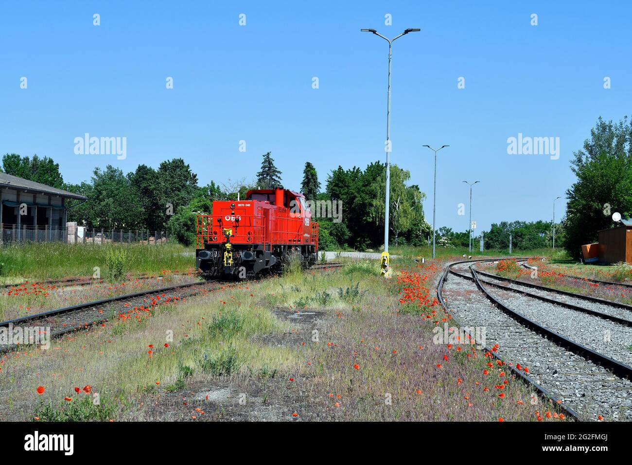 Diesel hydraulic shunting locomotive hi-res stock photography and ...