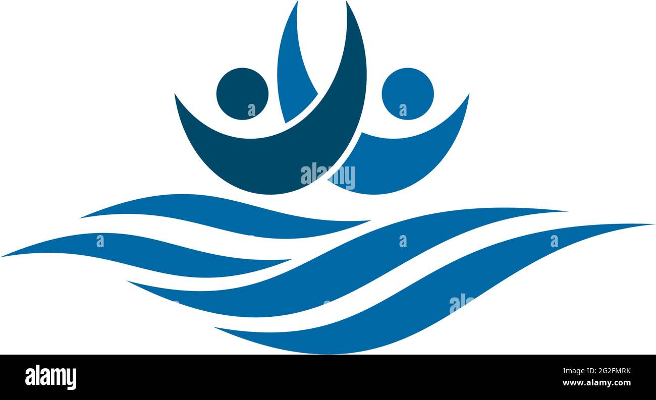 Synchro swimming Stock Vector Images - Alamy