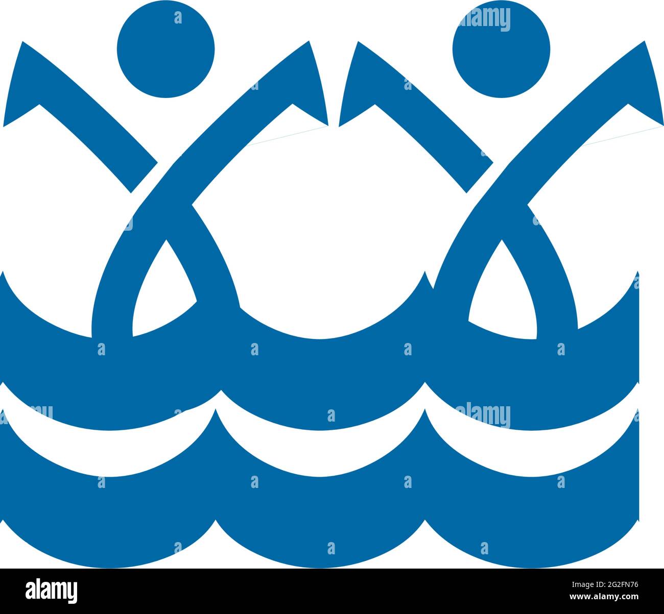 Synchro team Stock Vector Images - Alamy