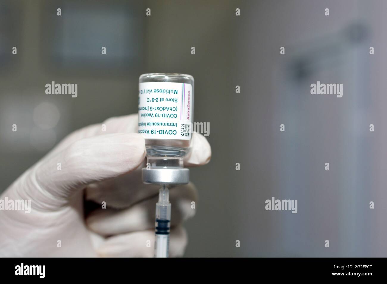 Covid-19 vaccine AstraZeneca intramuscular injection 5ml multi dose ...