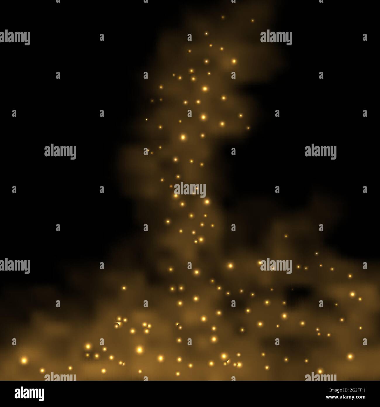 Orange smoke glowing Stock Vector Images - Alamy